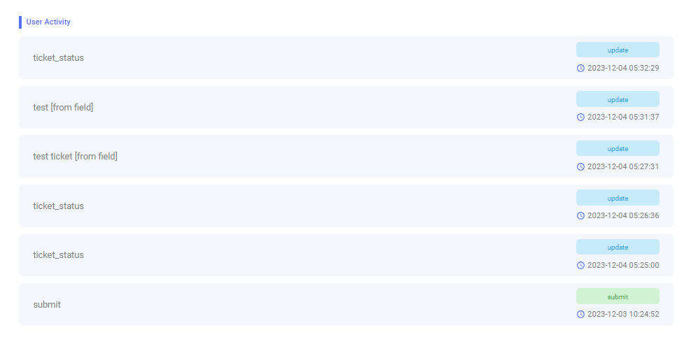 History - Worldlink Partner User Guide