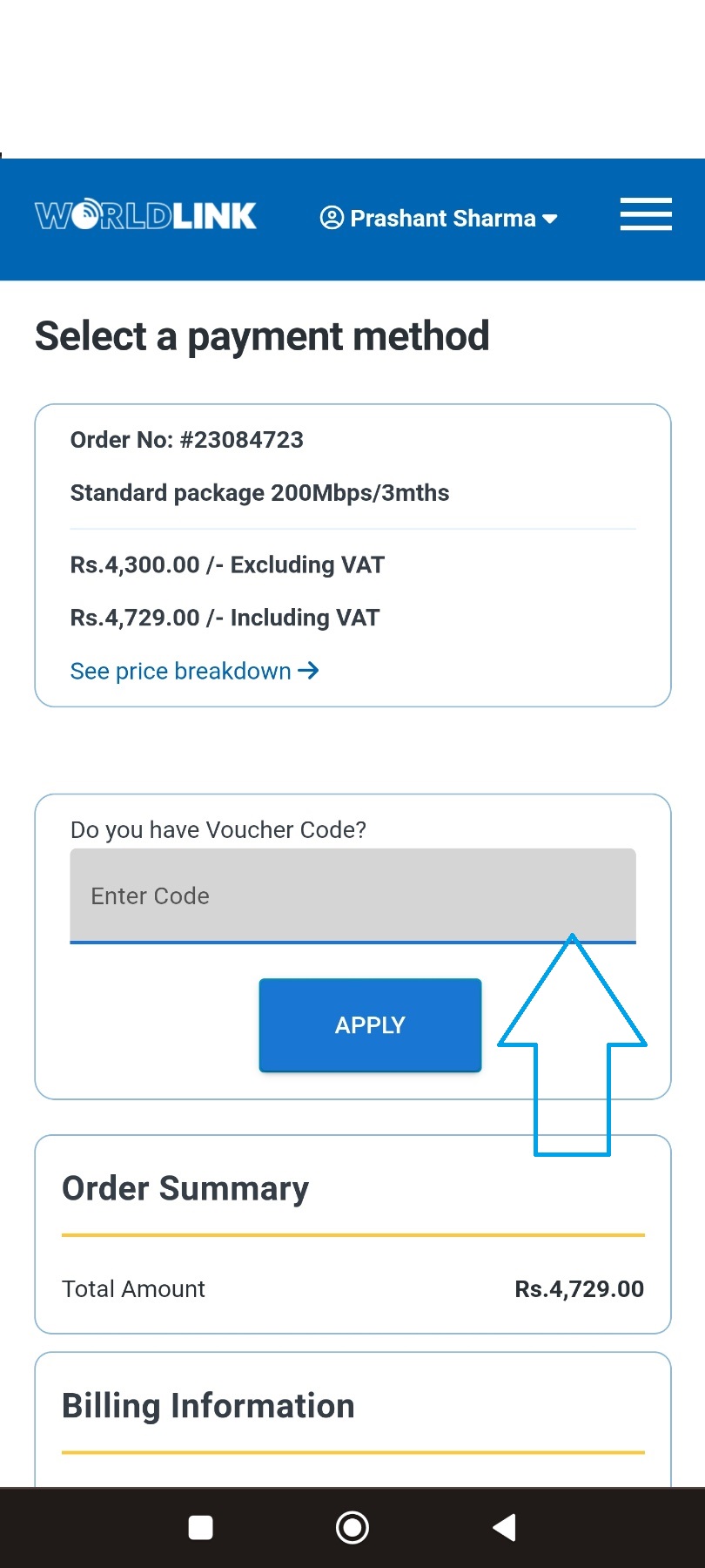 WorldLink Voucher Code: 30 days of Free internet - WorldLink ...