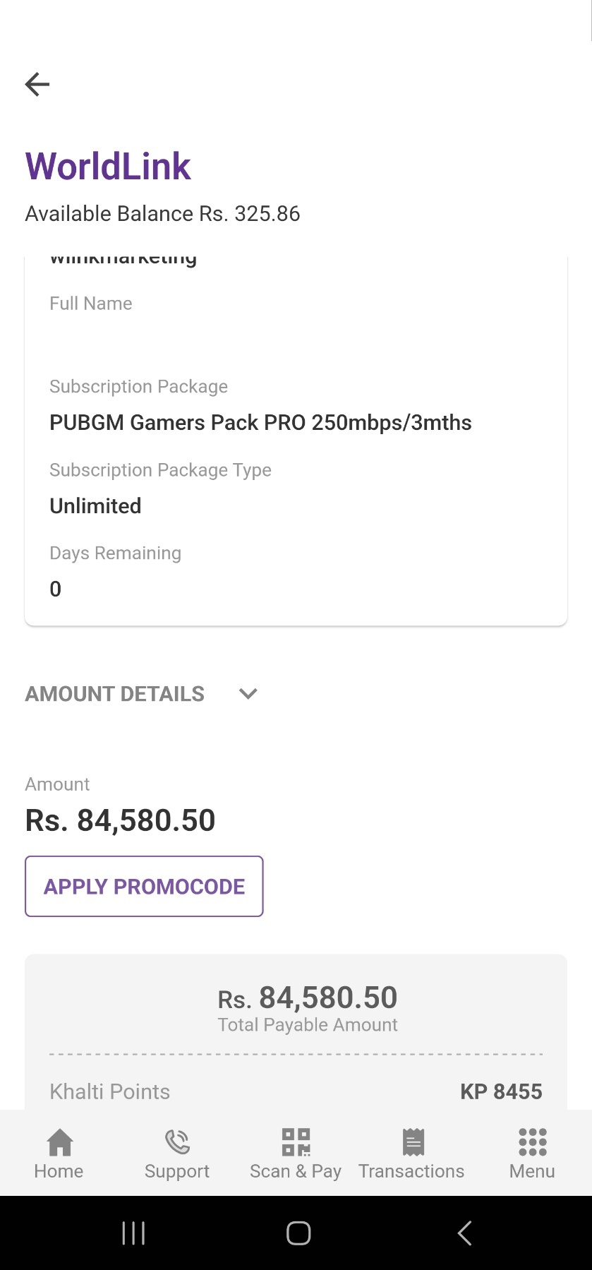 WorldLink Khalti Full Dashain Offer 2023 - WorldLink Communications Ltd.