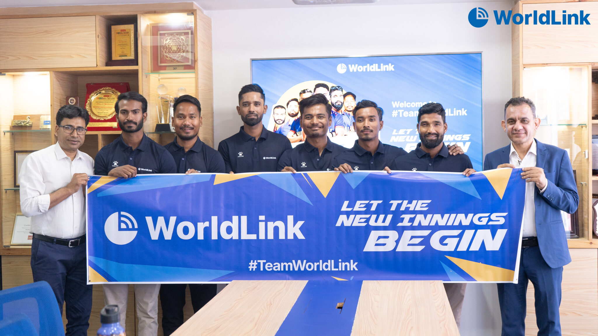 WorldLink Communications Signs Six Nepal National Cricket Team Players ...